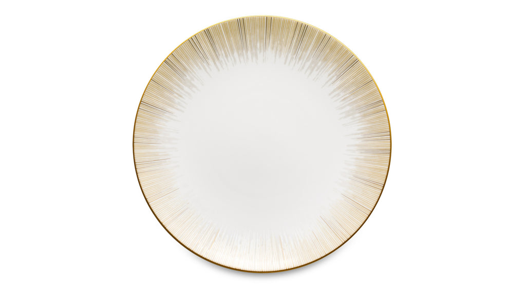 NARUMI Plate 23 cm Glowing Gold, Porcelain, White – DM International ...