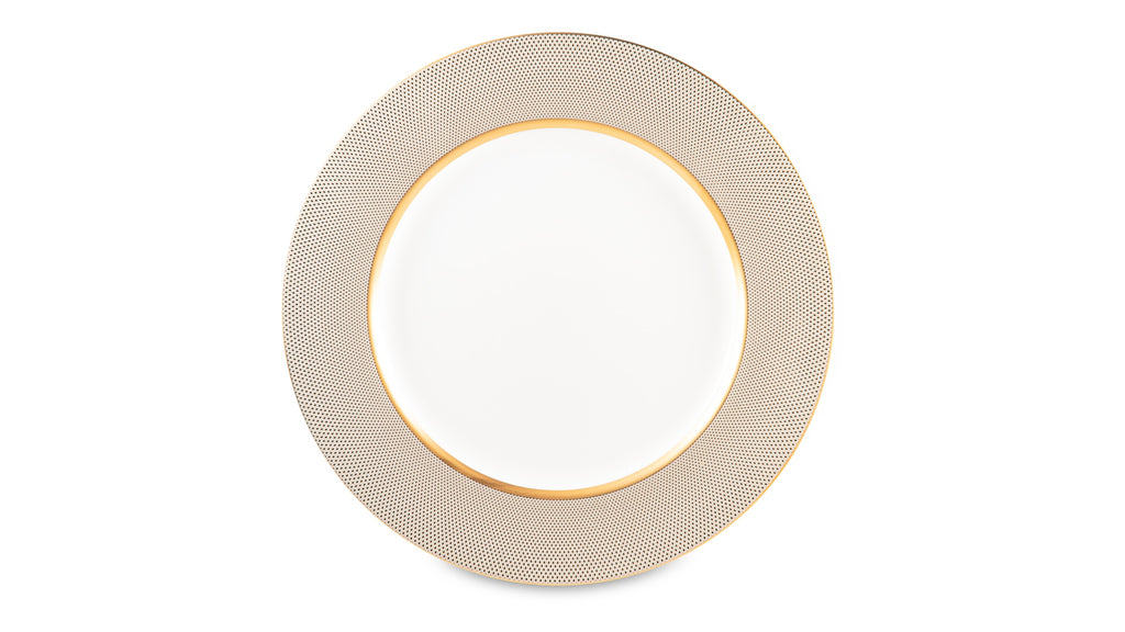 NARUMI Plate 27 cm Gold Diamond, Porcelain, White – DM International ...
